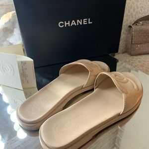 CHANEL | Shoes | Chanel Slides 4 | Poshmark